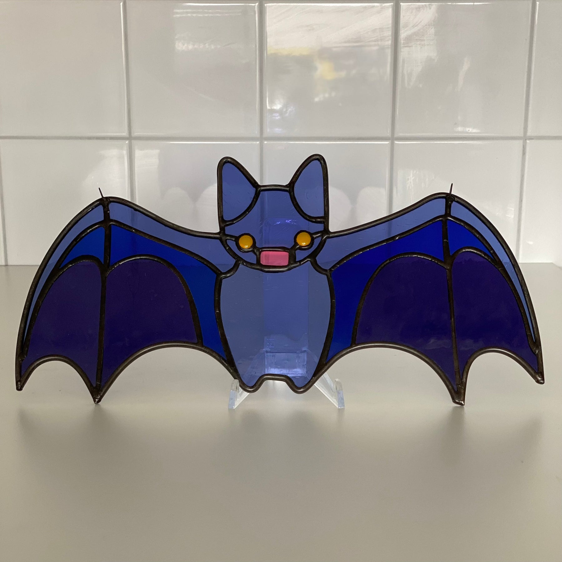 Halloween Bat (2021) Stained Glass Art