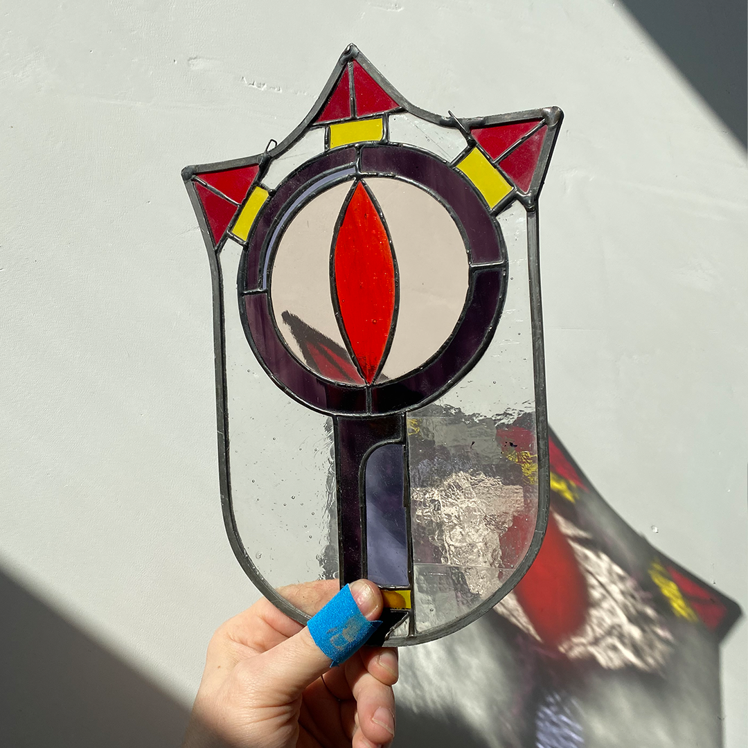 Lens of Truth Inspired Stained Glass Art