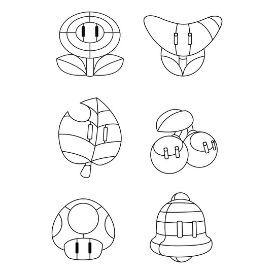 mario flower power coloring pages